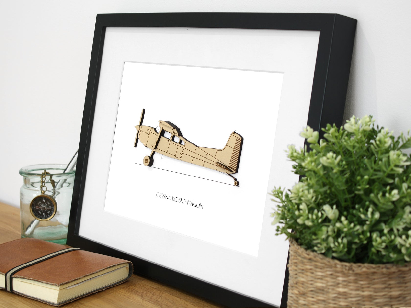 Cessna 185 Skywagon | Aviation Art | Laser Cut Gifts & Art – Simply Cut Art