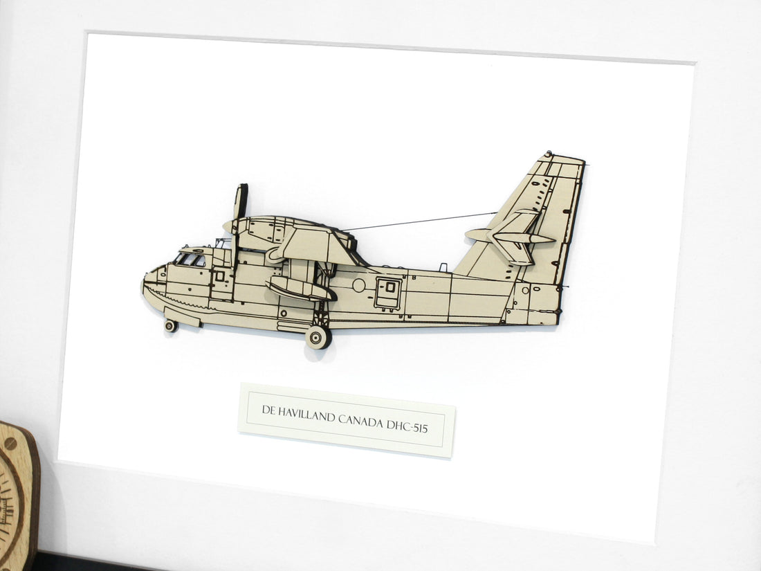 De Havilland Canada DHC-515 | Aviation Gifts | Laser Cut Wood – Simply ...