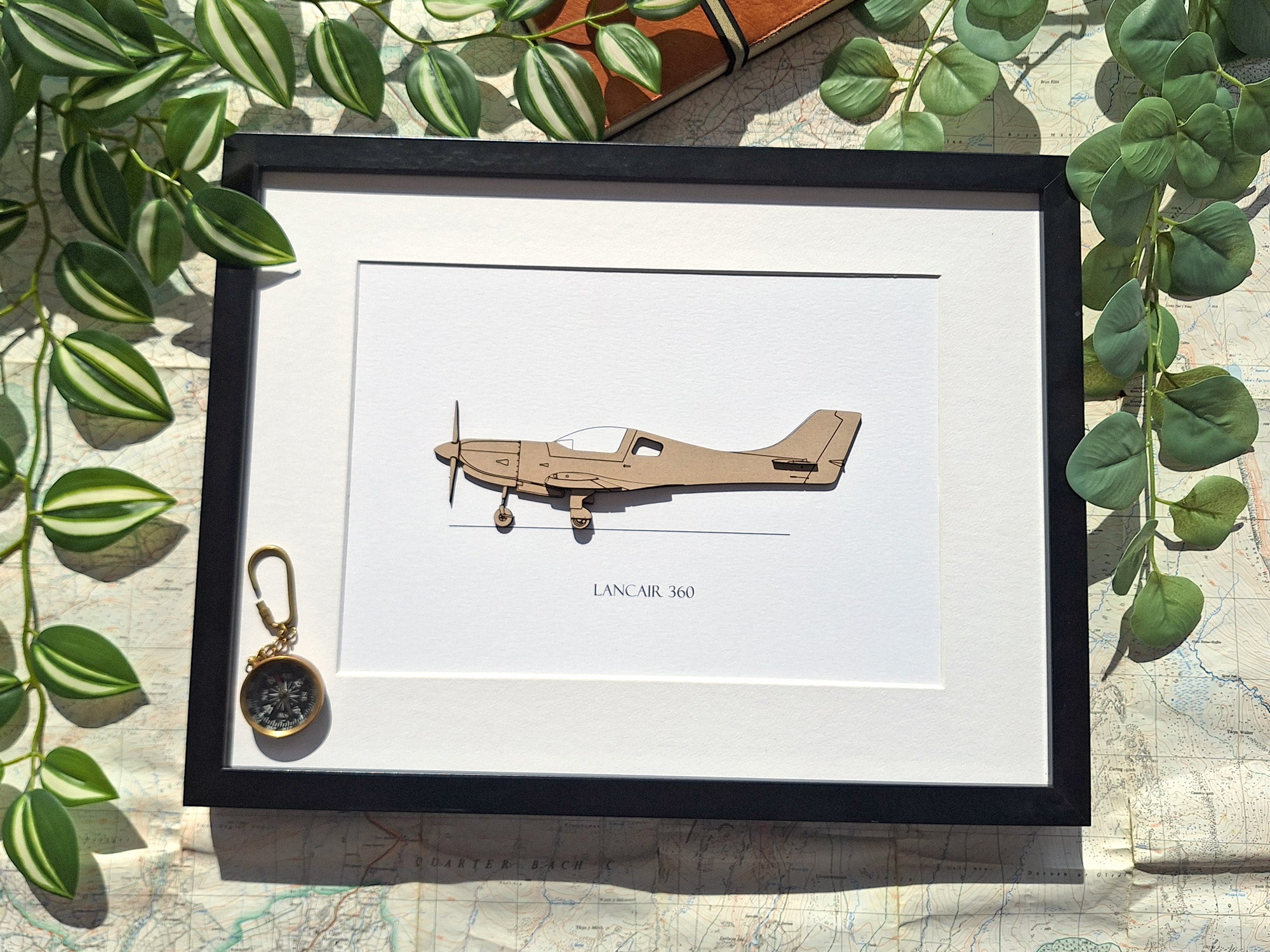 Lancair 360 Aviation Art | Laser Cut Gifts & Art – Simply Cut Art