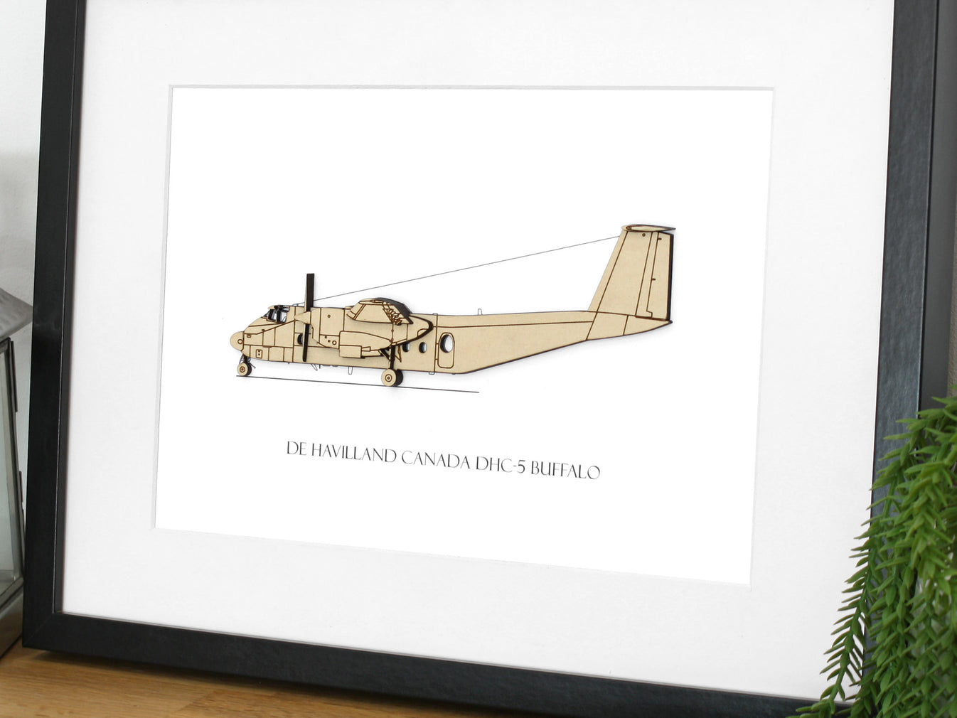 de Havilland Canada DHC-5 Buffalo (CC-115) Aviation Art – Simply Cut Art